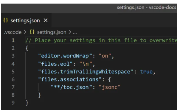 JSONC：带有注释的JSON